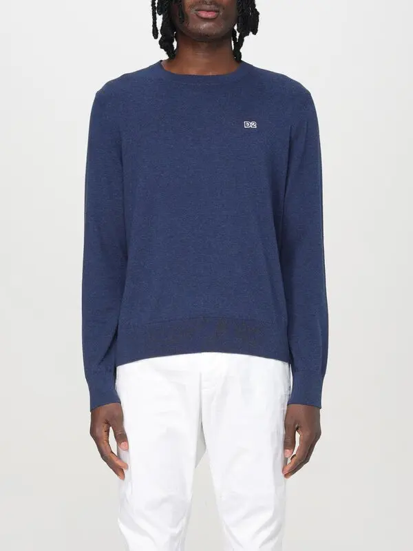 Dsquared2 Crew Neck Jumper - Blue