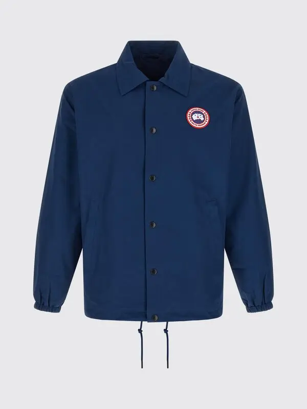 Canada Goose Logo Windbreaker - Blue
