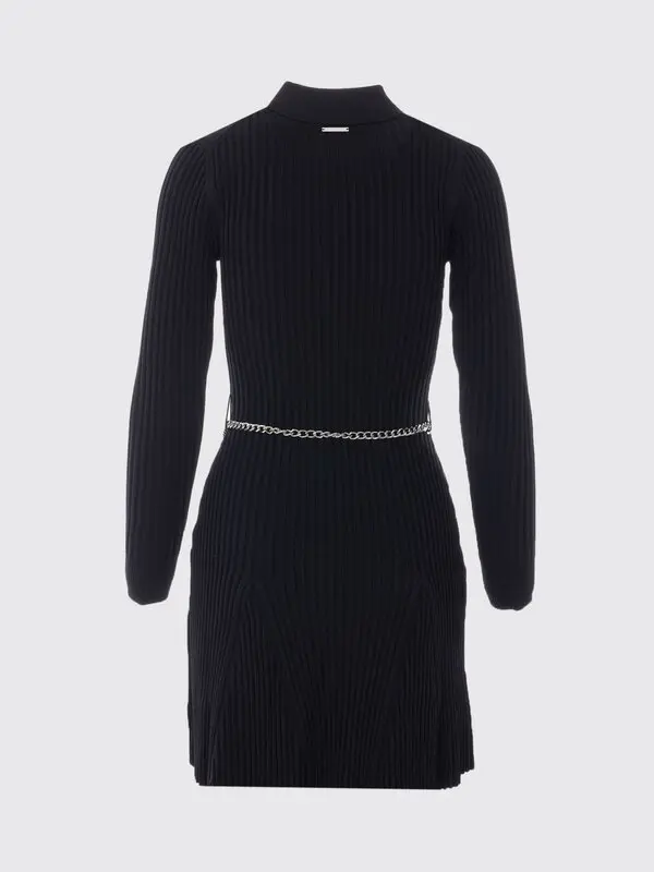Michael Kors Viscose Knit Polo Dress