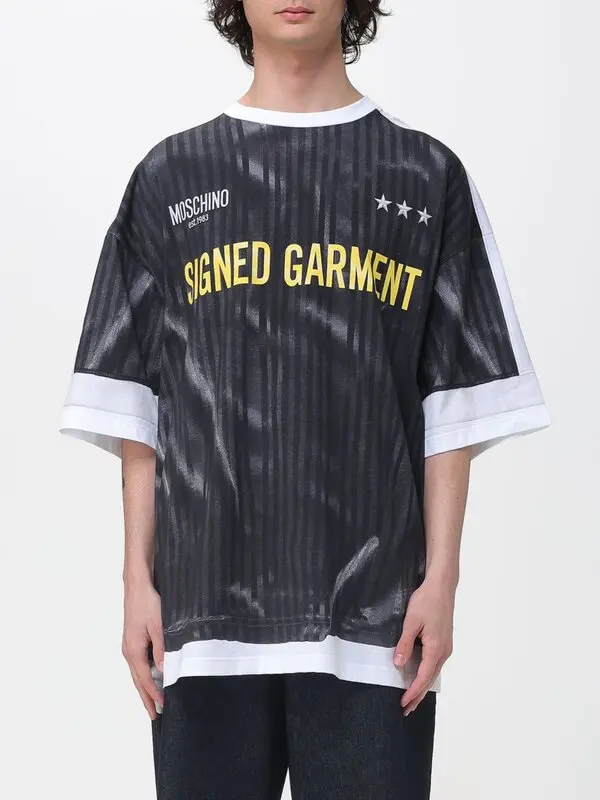 Moschino Printed Cotton T-shirt