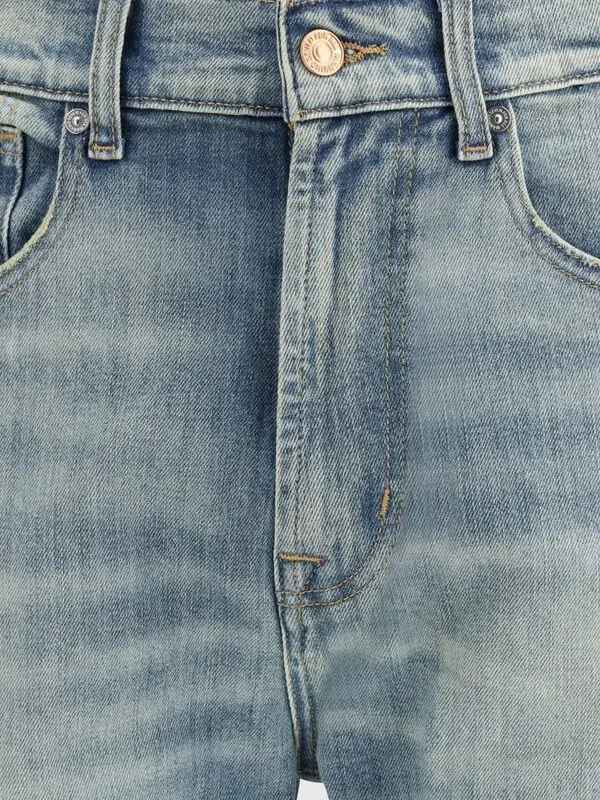 7 For All Mankind Straight Vintage Denim Jeans