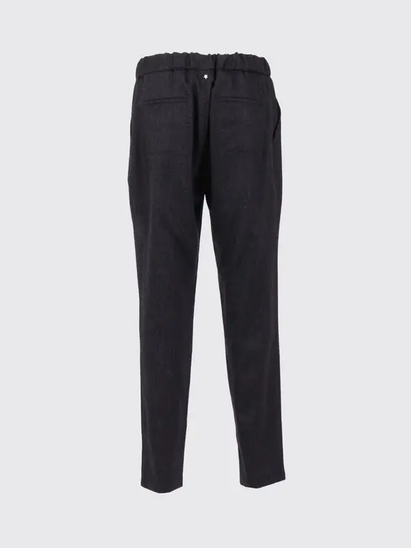 Lorena Antoniazzi Textured Drawstring Trousers