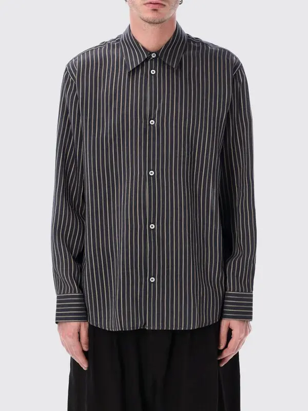 Studio Nicholson Striped Cotton Shirt - Blue