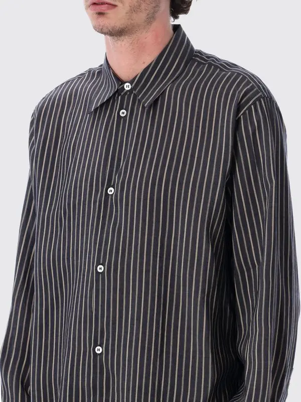 Studio Nicholson Striped Cotton Shirt - Blue