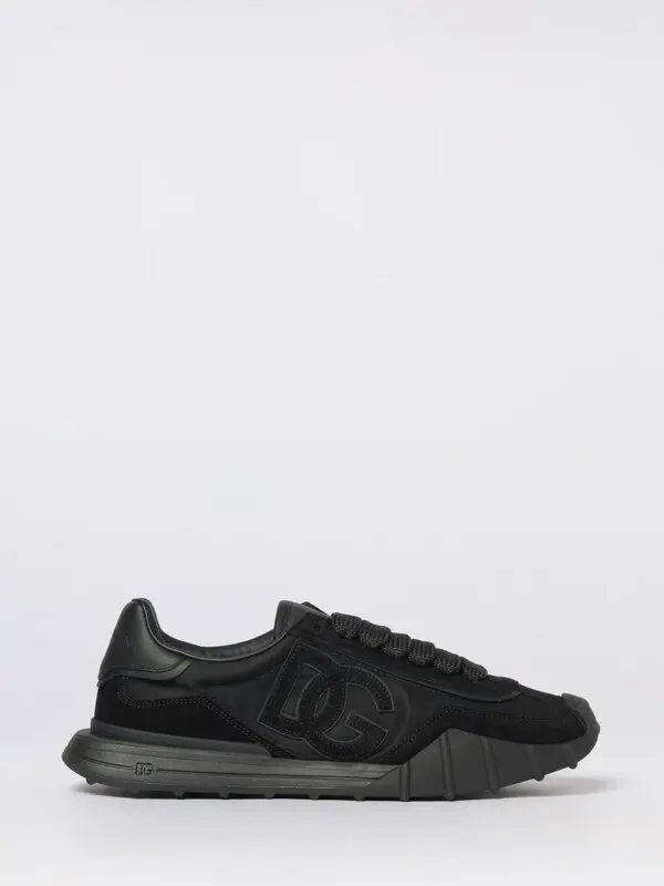 Dolce & Gabbana Dg Athletic Suede And Nylon Sneakers