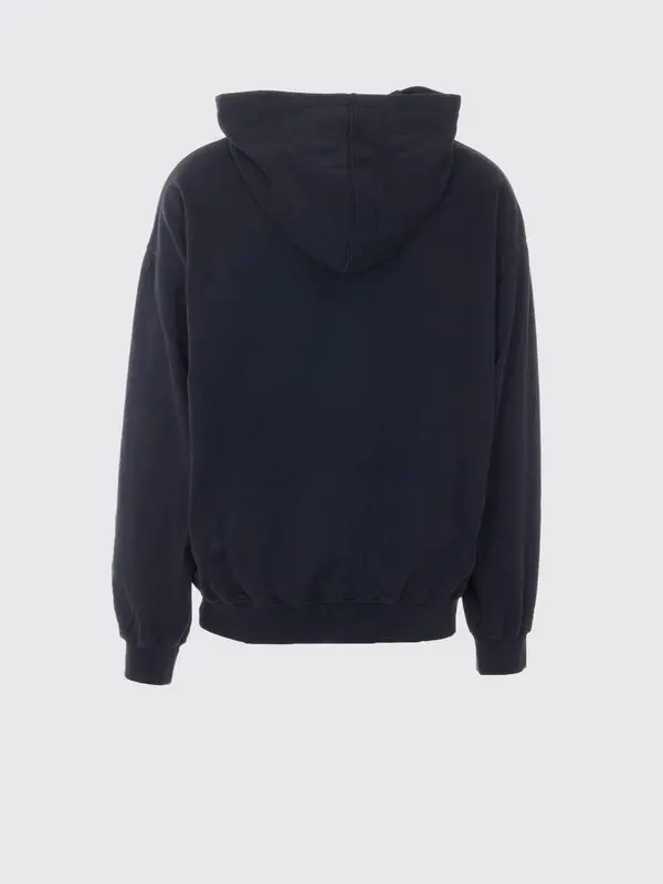 ANN DEMEULEMEESTER Floral Print Cotton Hoodie