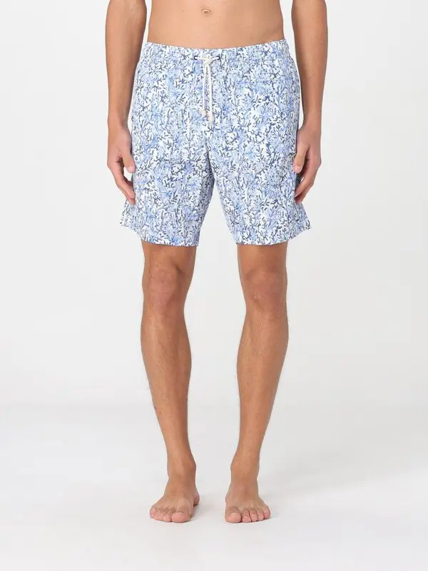 KAMPOS Printed Swim Shorts - Blue