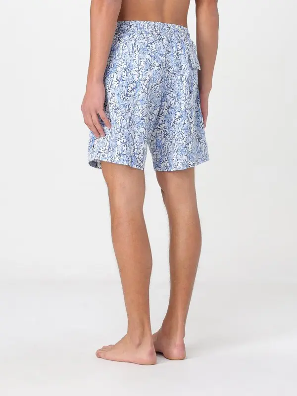 KAMPOS Printed Swim Shorts - Blue