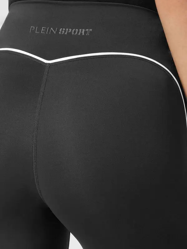 PLEIN SPORT Technical Stretch Fabric Shorts