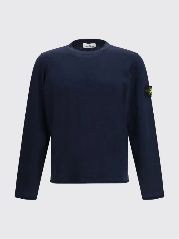 Stone Island Crew Neck Jumper - Navy