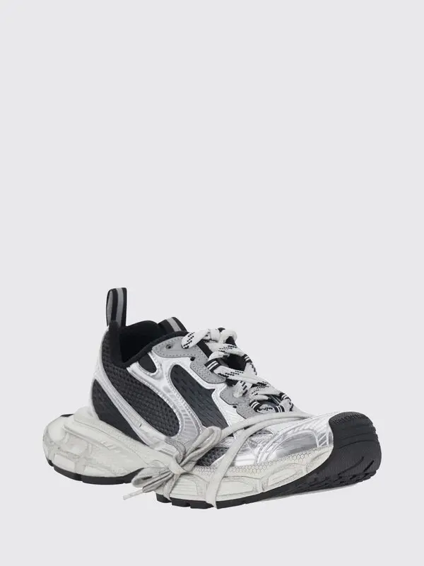 Balenciaga 3xl Mesh And Rubber Sneakers - Grey