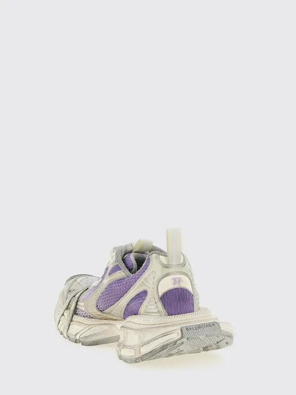 Balenciaga 3xl Mesh And Rubber Sneakers - Violet