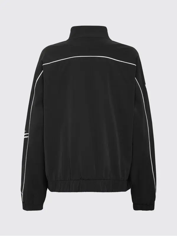PLEIN SPORT Windbreaker With Logo - Black