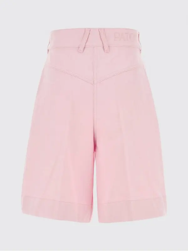 PATOU Cotton Shorts - Pink