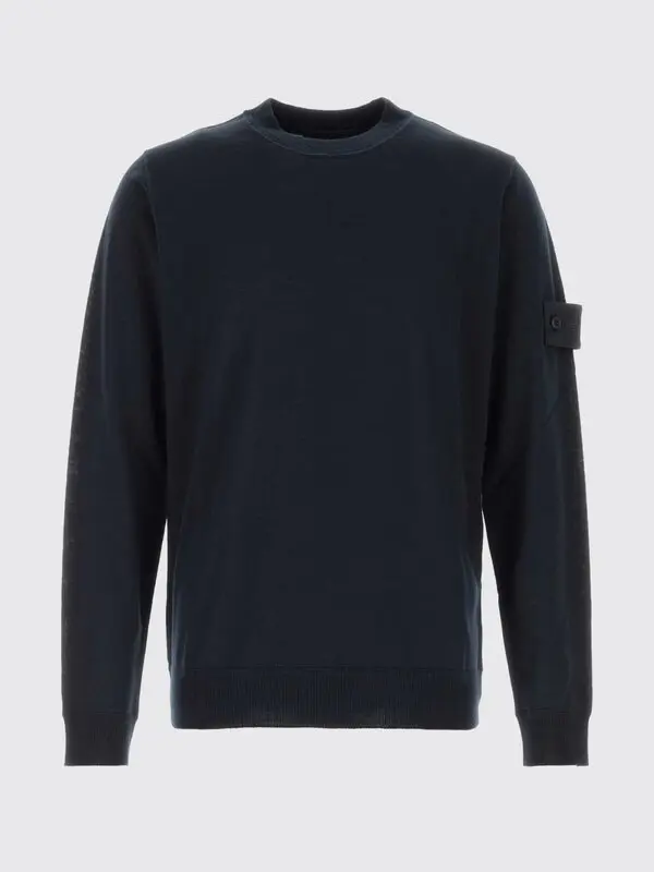 Stone Island Crew Neck Pullover - Blue