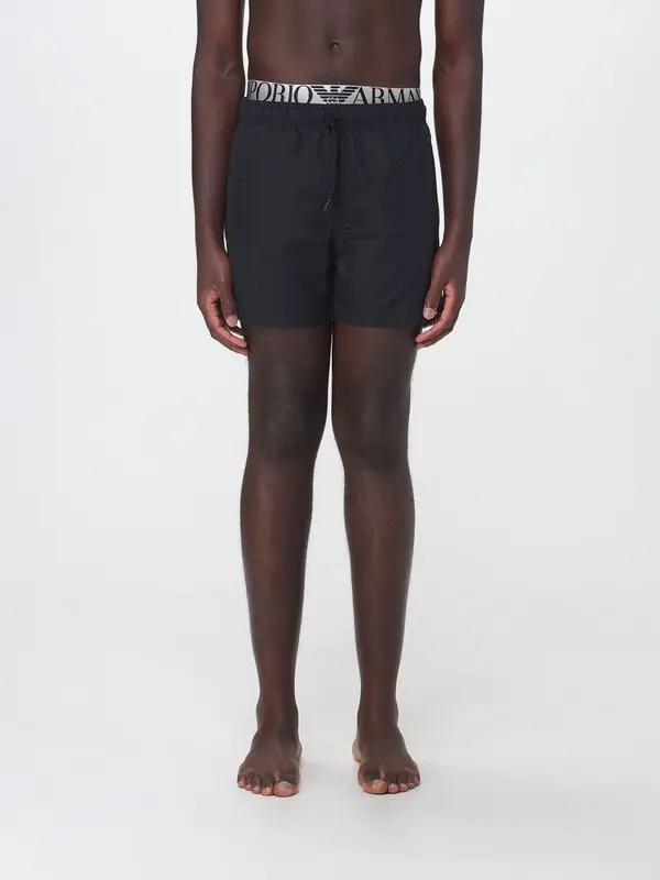 Emporio Armani Swim Shorts - Black