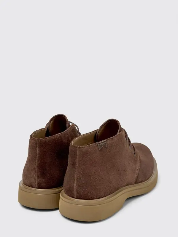 Camper Lace-up Suede Boots