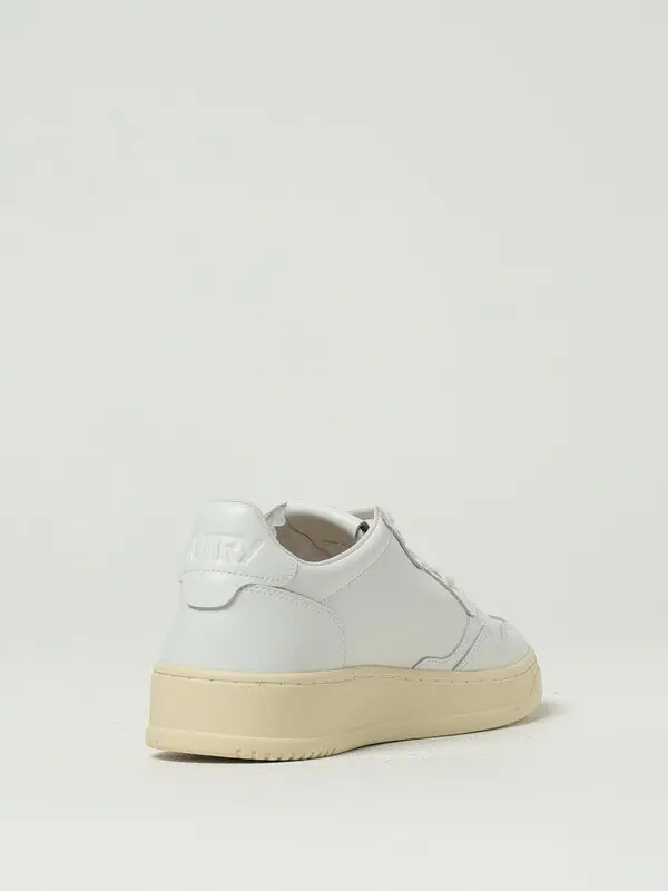AUTRY Lace-up Suede Trainers - White