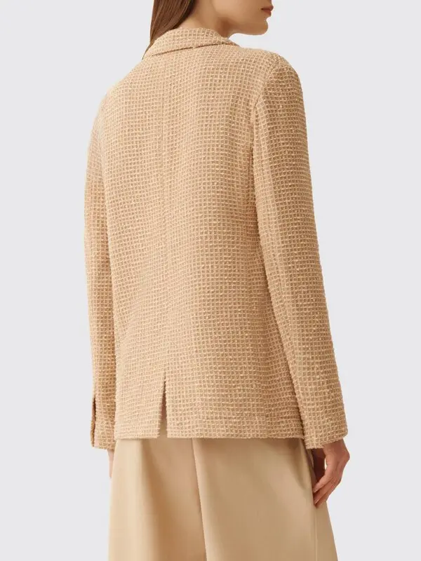 Fabiana Filippi Single Breasted Cotton Blend Blazer