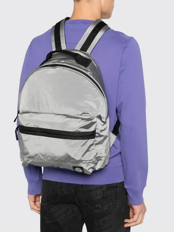 Stone Island Backpack Colour - Pearl
