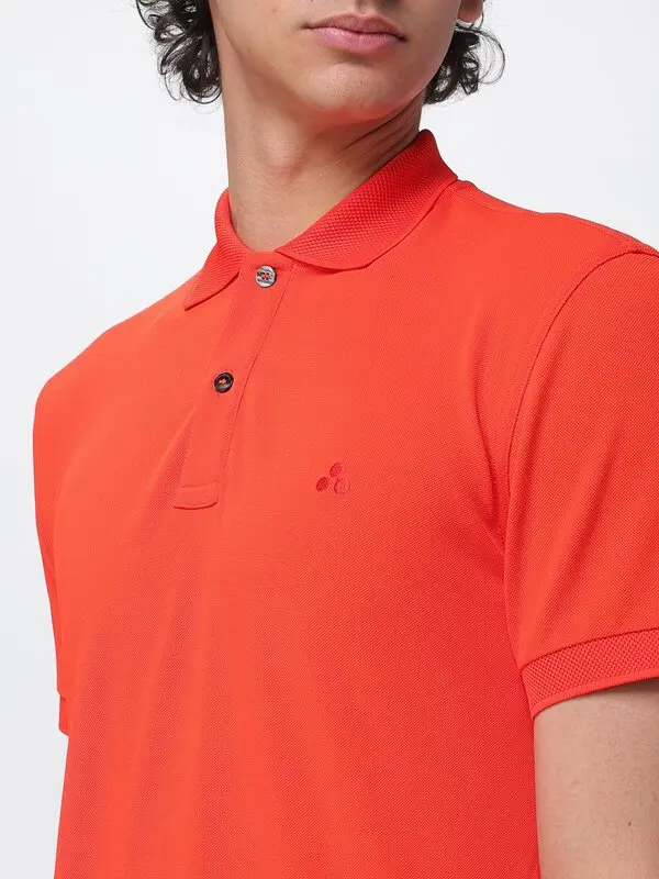 Peuterey Technical Fabric Polo With Logo