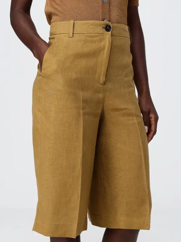 Pinko Linen Blend Chino Shorts