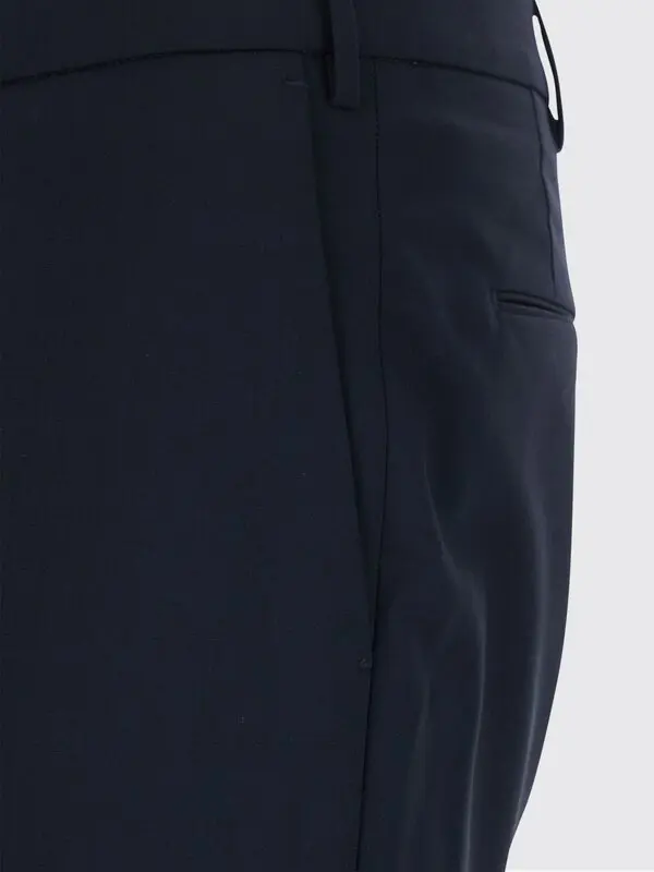 PT TORINO Slim Fit Tailored Virgin Wool Trousers