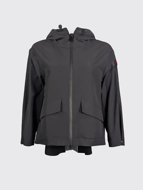 Peuterey Nylon Hooded Windbreaker - Black