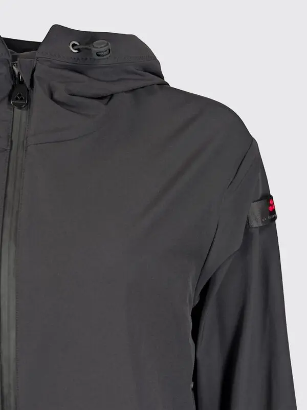 Peuterey Nylon Hooded Windbreaker - Black