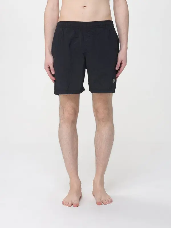 Stone Island Swimsuit Colour - Black