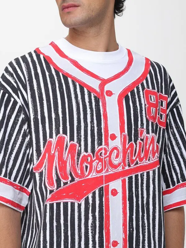 Moschino Printed Cotton T-shirt