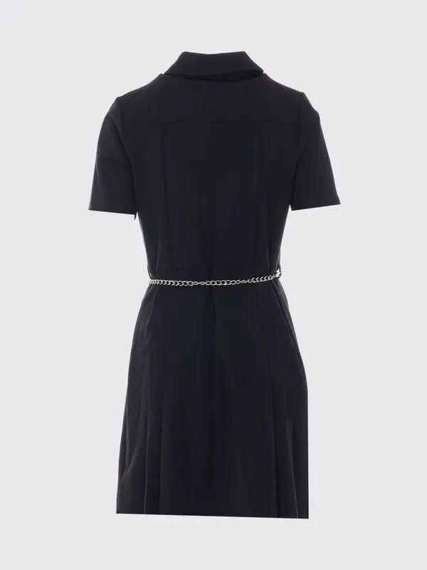 Michael Kors Polyester Dress With Jewel Belt