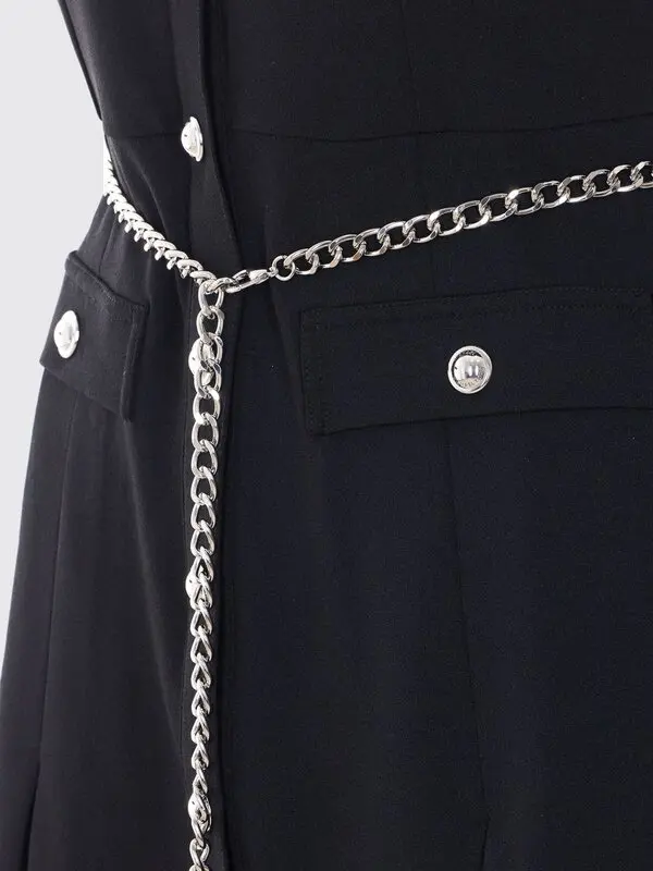 Michael Kors Polyester Dress With Jewel Belt