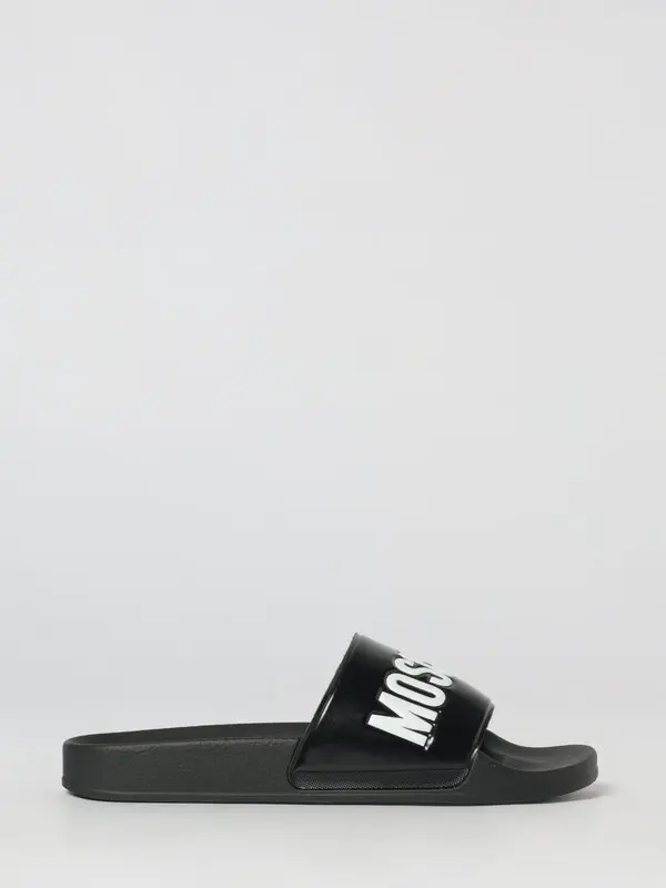 Moschino Rubber Logo Sliders