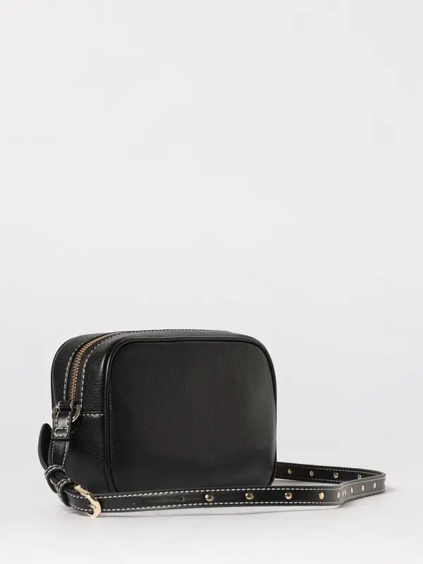 Liu Jo Laminated Grained Synthetic Leather Bag - Black
