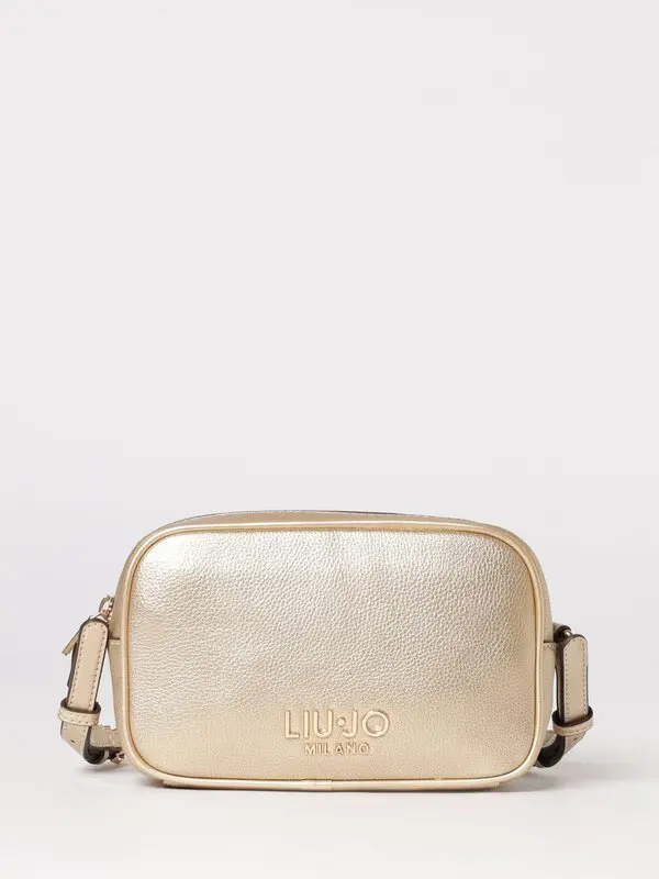 Liu Jo Laminated Grained Synthetic Leather Mini Bag - Gold