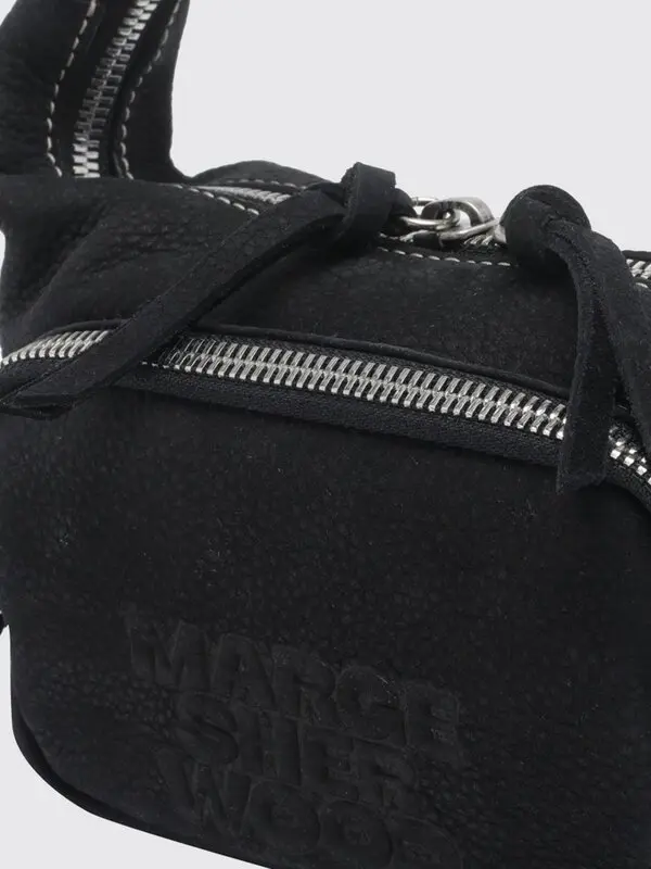 MARGESHERWOOD Mini Matelassé Leather Hobo Bag