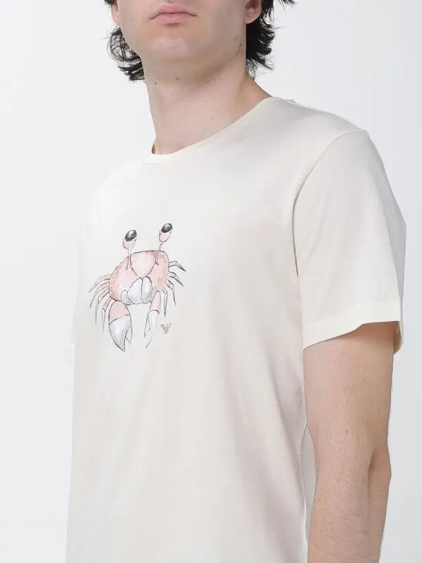 Emporio Armani T-shirt Colour - Cream