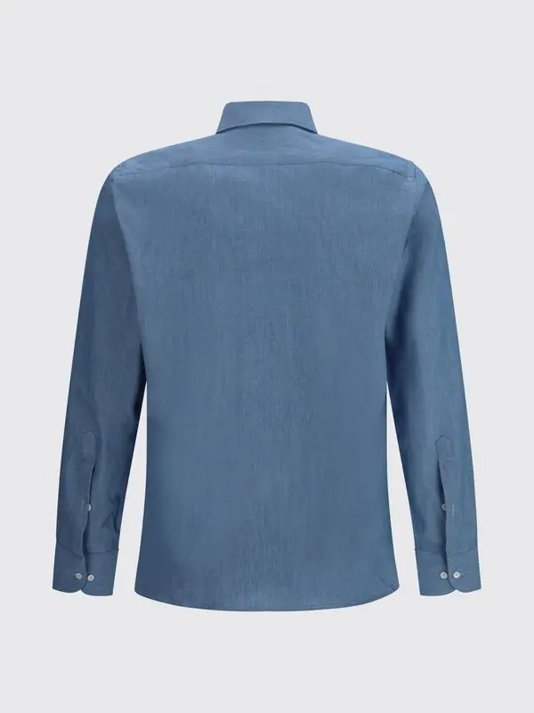 BROOKSFIELD Long-sleeved Cotton Shirt With French Collar
