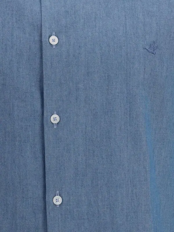 BROOKSFIELD Long-sleeved Cotton Shirt With French Collar