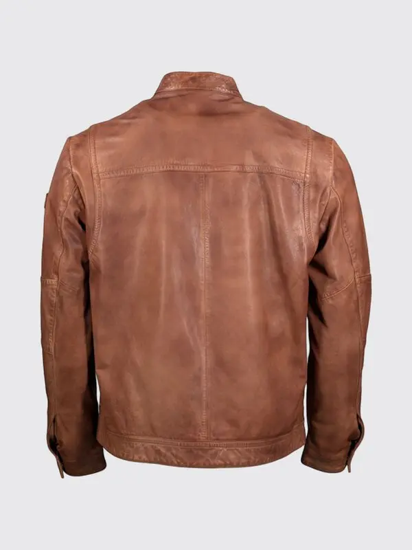 Peuterey Leather Jacket - Brown