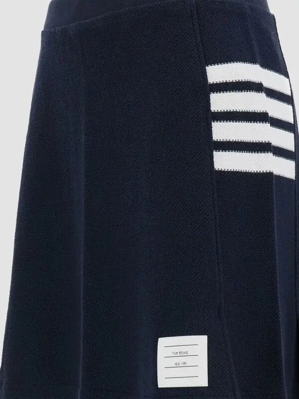 Thom Browne Cotton Mini Skirt