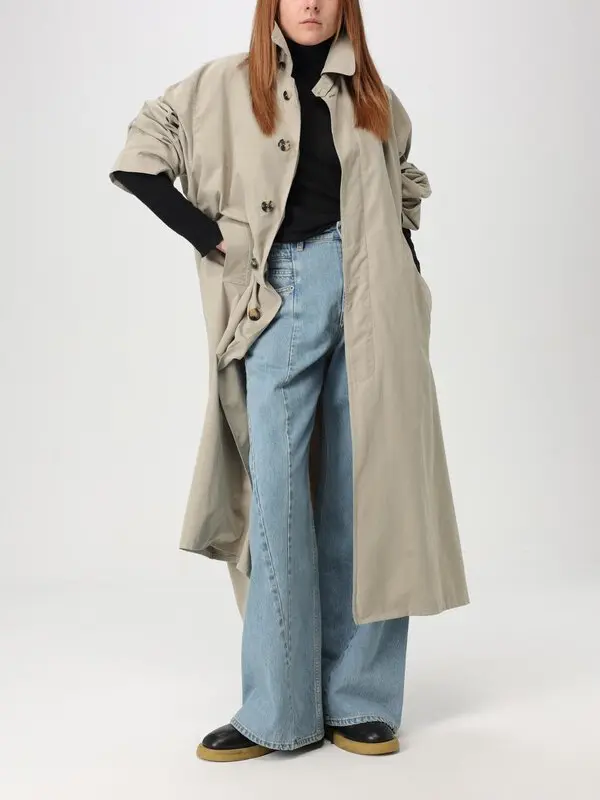 MAISON MARGIELA Mid-rise Flare Jeans In Cotton - Blue