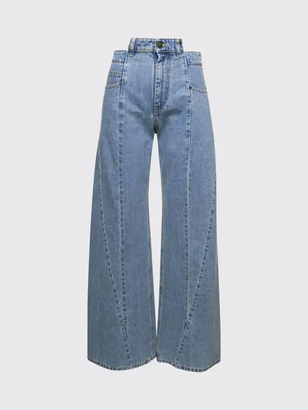 MAISON MARGIELA Mid-rise Flare Jeans In Cotton