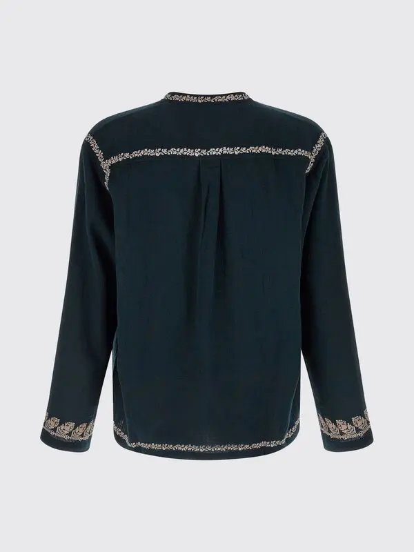 Isabel Marant Étoile Cizalie Embroidered Cotton Shirt