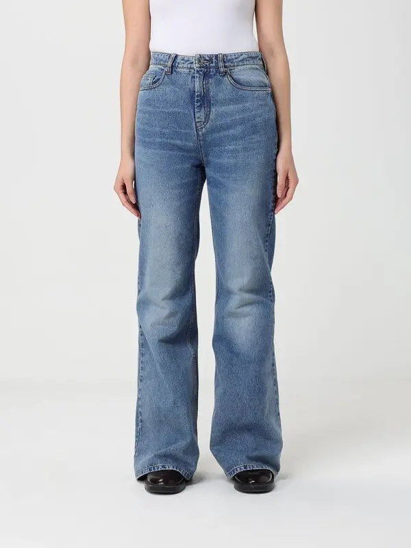 AMI Paris Wide Leg Jeans