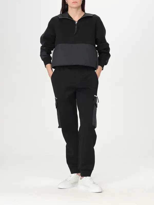 Moose Knuckles Cropped Hoodie With Zipper Detail