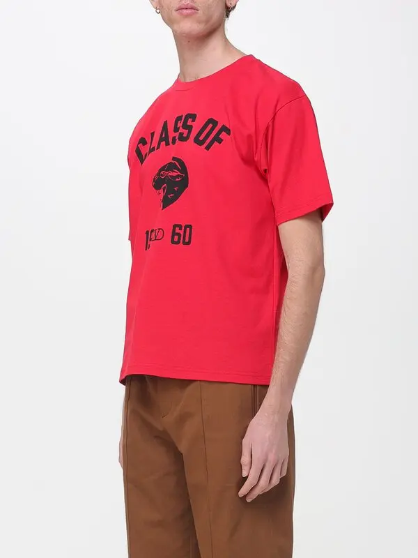 Valentino Garavani Cotton T-shirt With Logo - Red