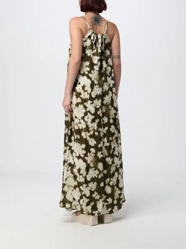Emporio Armani Floral Print Maxi Dress