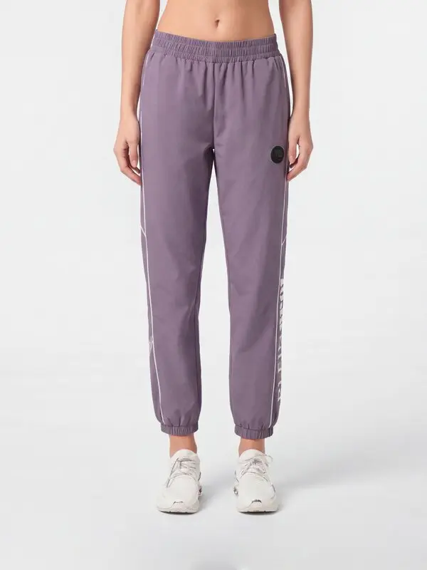 PLEIN SPORT Technical Fabric Jogging Pants - Violet
